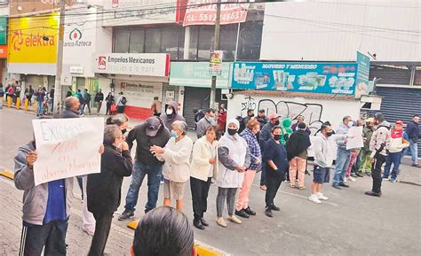 M Xico Otra Vez Exigen Agua En Ecatepec El Universal Agua Org Mx