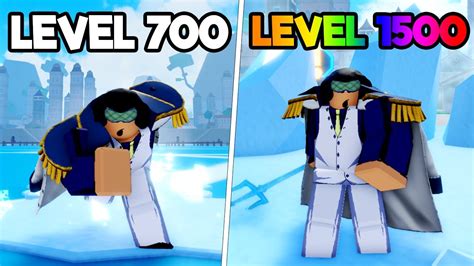 UPEI DO 700 AO 1500 A ICE DESPERTADA SENDO O AOKIJI NO BLOX FRUITS