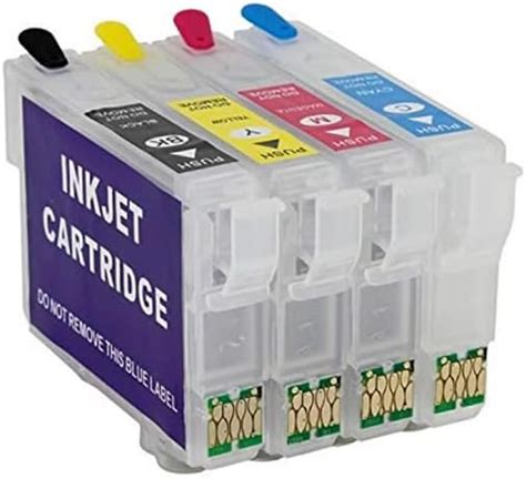 Cartouches D Encre Rechargeables Xl Avec Puces De R Initialisation