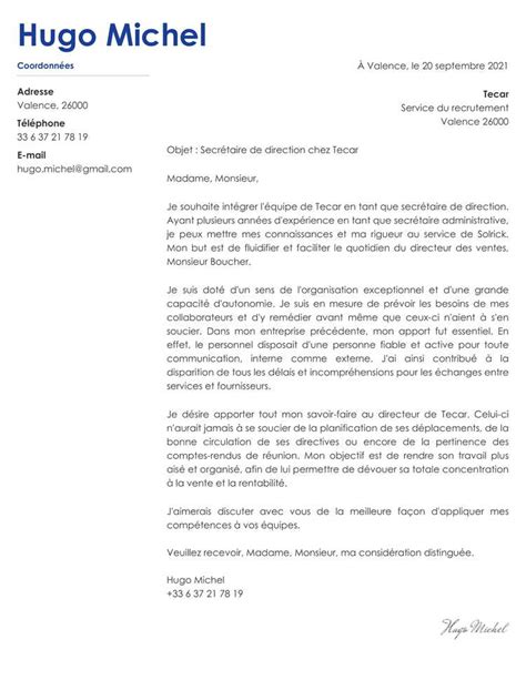 Comment Faire Une Lettre De Motivation En 2024 Exemples