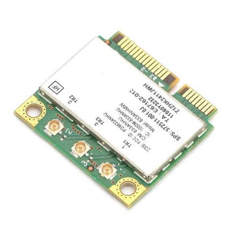 HURRISE Carte réseau 2 4G 5G Carte réseau sans fil 450 Mbps Mini carte