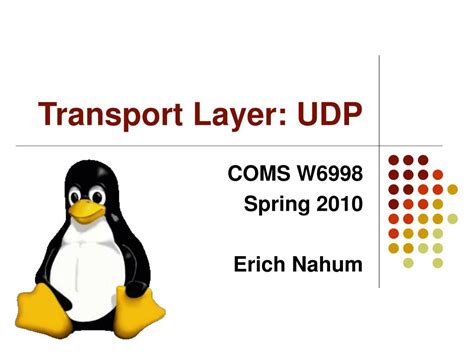 ppt transport layer udp powerpoint presentation id 367235