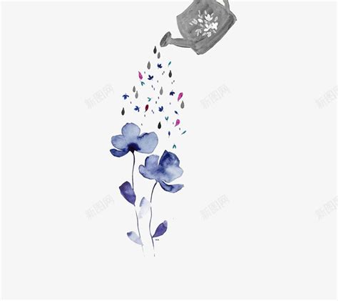 创意水壶浇花png图片免费下载 素材wkdhahaa 88ICON