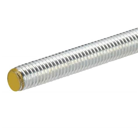 Zinc Plated 36 Length 10 32 Thread Size Right Hand Threads Steel Fully