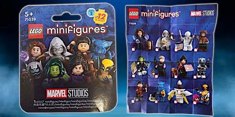 Lego Marvel Studios Minifiguren Serie Erste Bilder Der