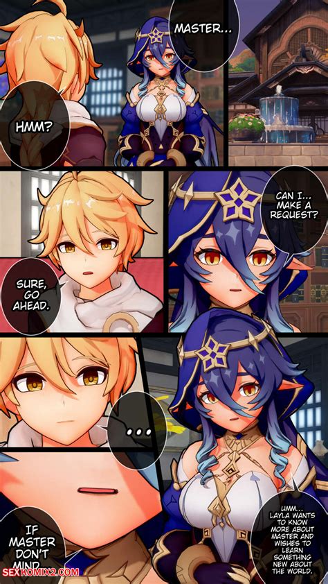 Porn Comic Laylas Late Night Training Session Genshin Impact Sex