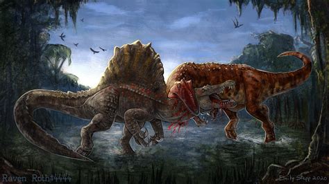 Spinosaurus Vs Giganotosaurus Vs T Rex