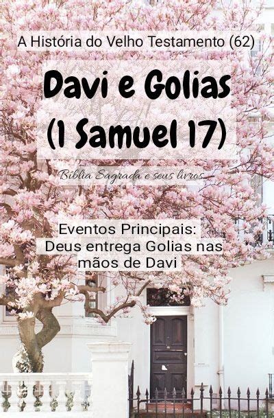 Bíblia Sagrada e seus livros 1 Samuel 17 Davi e Golias Samuel