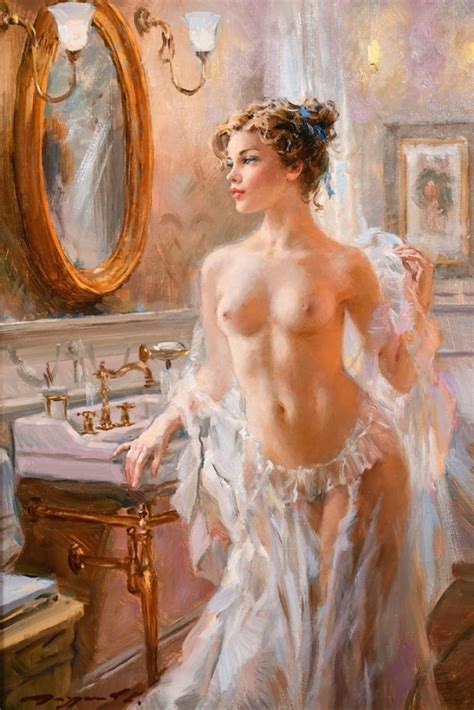 Exploring The Artistry Of Konstantin Razumov Portraying Coquettes And