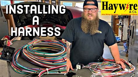 Installing Haywire Wiring Harness Youtube