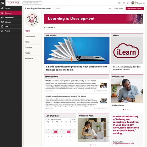 16 Intranet Design Examples To Inspire Your Work Hub MangoApps
