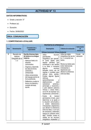5 GRADO ACTIVIDAD DEL DIA 30 DE JUNIO Doc