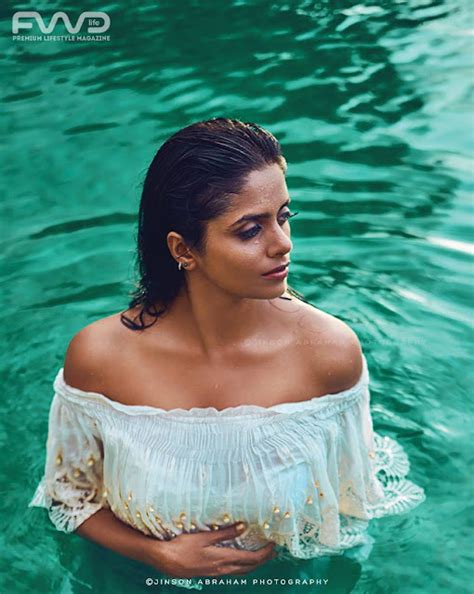 Kani Kusruti Latest Hot Photoshoot Pics In Pool Photoshoot Pics