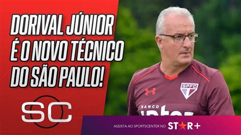 URGENTE DORIVAL JÚNIOR É O NOVO TÉCNICO DO SÃO PAULO Ele chega para