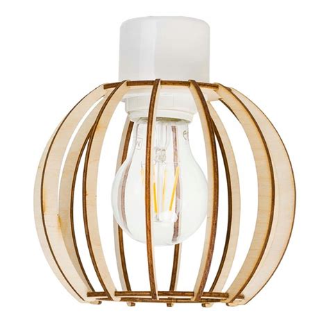 LAMPA plafon SUFITOWA ŻYRANDOL ruchomy loft DREWNO