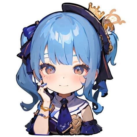AI Art LoRA Model Paimon Painting Style Genshin Impact Stickers