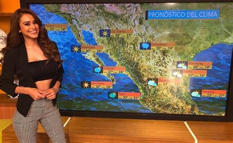 Yanet Garc A La Chica Del Clima Se Muestra Semidesnuda