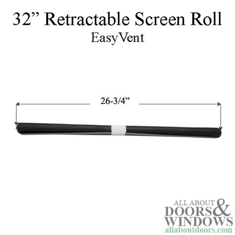 Larson EasyVent 32 Inch Retractable Screen Roll