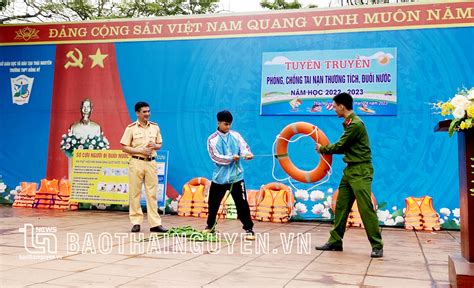Tuyên truyền phòng tránh tai nạn thương tích đuối nước cho học sinh