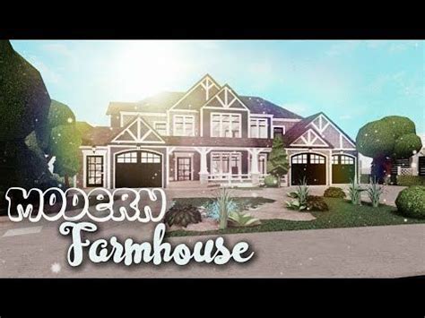 Bloxburg Modern Farmhouse Ideas Psoriasisguru