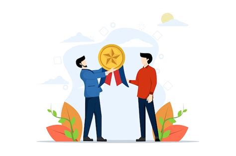 Premium Vector Vector Illustration Of Employee Award Recognition