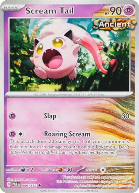 Paradox Rift Visual Set List JustInBasil s Pokémon TCG Resources
