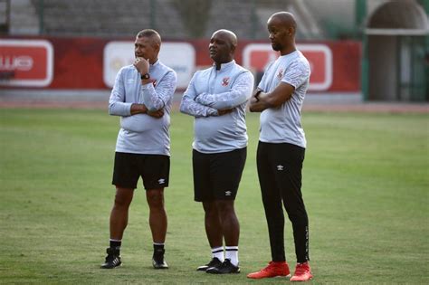 Pitso Mosimane Shows Off Hidden Talent At Al Ahly Headquarters Kickoff