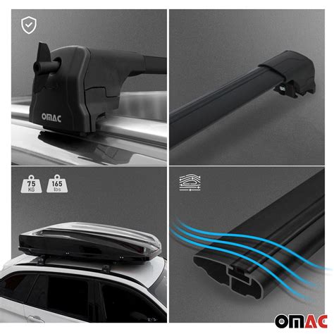 Jeu De Barres Transversales De Toit Pour Hyundai Kona 2018 2023 Barres