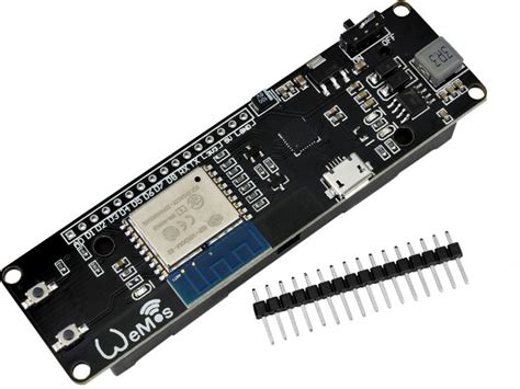 Wemos D Esp Wroom Esp Wifi Suporte Para Bateria E