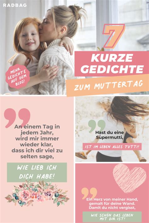 Muttertagsgedicht kurz bündig auf den Punkt gebracht
