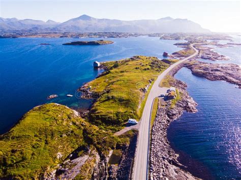 The Atlantic Road In Norway Stock Photo Image Of Atlanterhavsveien