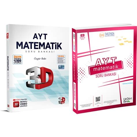 Karma Kitaplar Ayt Matematik Soru Bankas D Rt Be Ve D Kitab