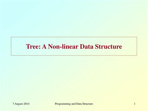 ppt tree a non linear data structure powerpoint presentation free download id 2961677
