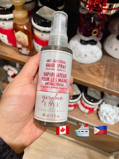 Gingham Love Bath And Body Works Anti Bacterial Hand Spray Beauty