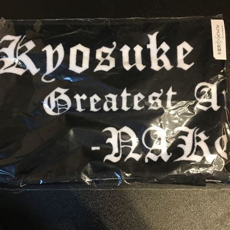 Yahoo オークション 新品 未使用 氷室京介 WOWOWコラボ マフラータオ