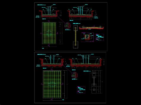 Detalle De Cimentacion Superficial En AutoCAD CAD 148 44 KB Bibliocad