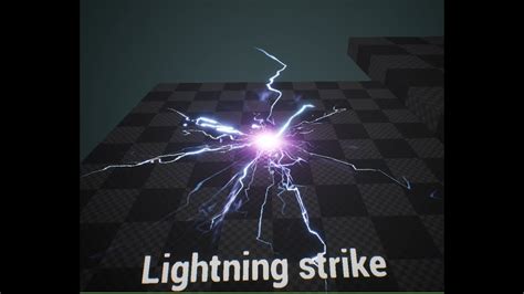 ue4 [vfx] lightning strike youtube