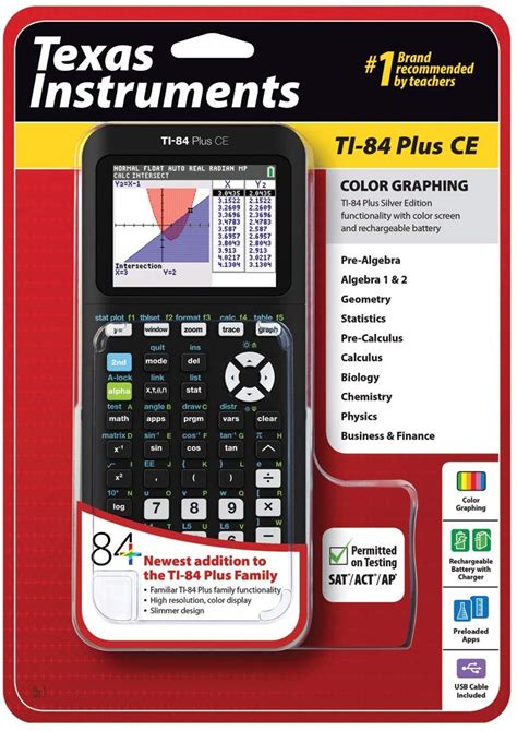 texas instruments ti 84 plus ce manual