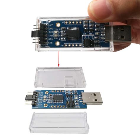 Dsd Tech Sh U C Usb To Ttl Adapter Built In Ftdi Ft Rl Ic For