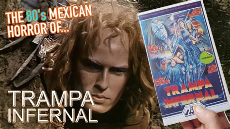TRAMPA INFERNAL 80 S Mexican Horror VHS Paintball Hotshots Pedro