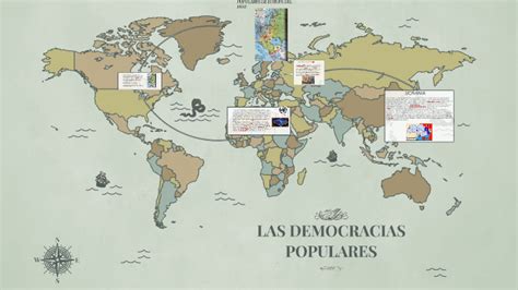 MAPA DE LAS DEMOCRACIAS POPULARES DE EUROPA DEL ESTE By Angel Tabuenca