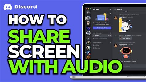 How To Share Screen With Audio On Discord Youtube