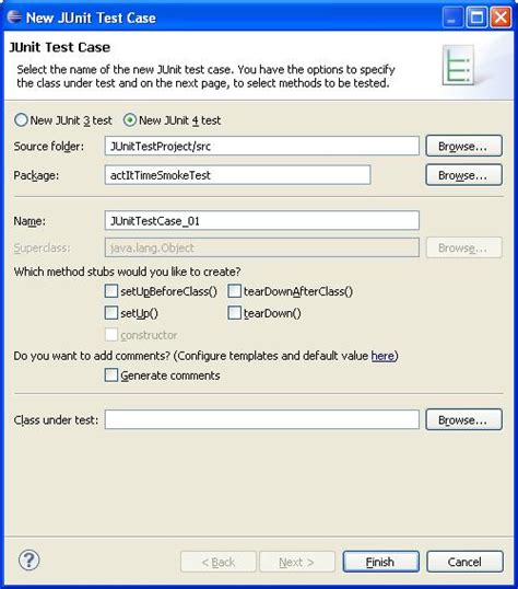 Selenium Automation Testing Creating A Selenium Rc Junit Test Case In Eclipse Ide