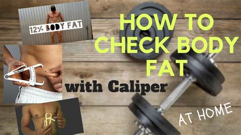 How To Check Body Fat Body Fat Caliper At Home Demo Youtube