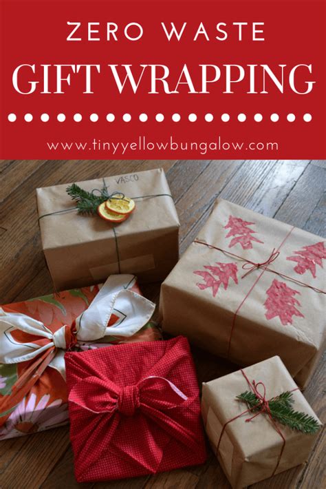 Zero Waste Gift Wrapping Gift Wrapping Gift Wrapping Techniques