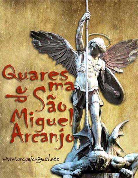 Quaresma de São Miguel Arcanjo 40 dias Oração de São Miguel Arcanjo