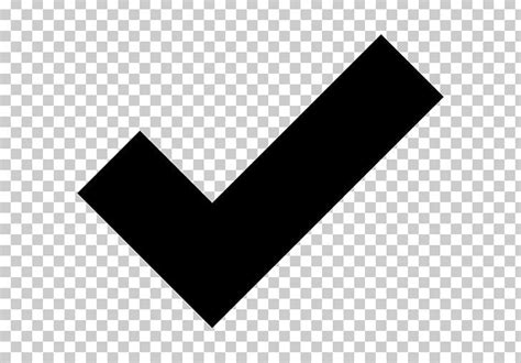 Computer Icons Check Mark PNG Clipart Angle Black Black And White