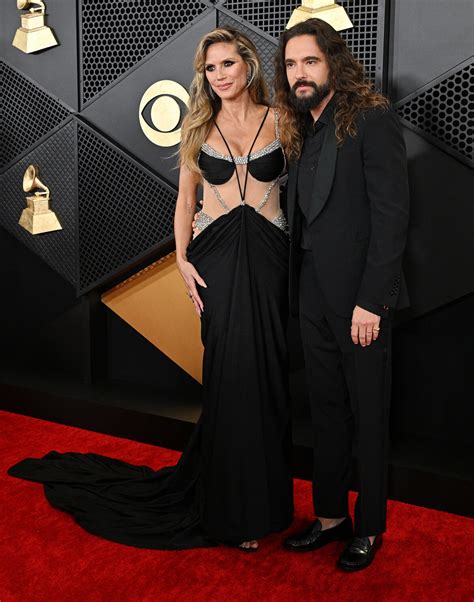 Photo Heidi Klum et son mari Tom Kaulitz 66e édition des Grammy