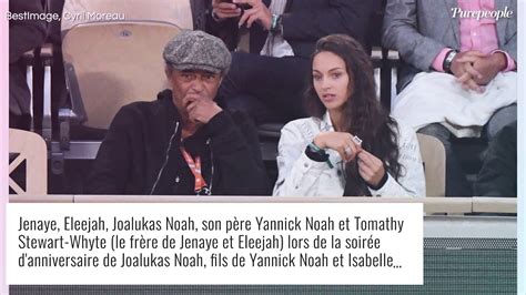 Yannick Noah Sa Fille Jenaye Incendiaire En Robe Enti Rement