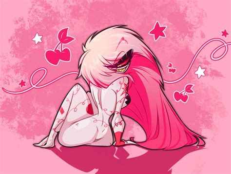 Rule 34 Ass Backboob Barefoot Big Ass Big Butt Bottom Heavy Cherri Bomb Hazbin Hotel Cherry